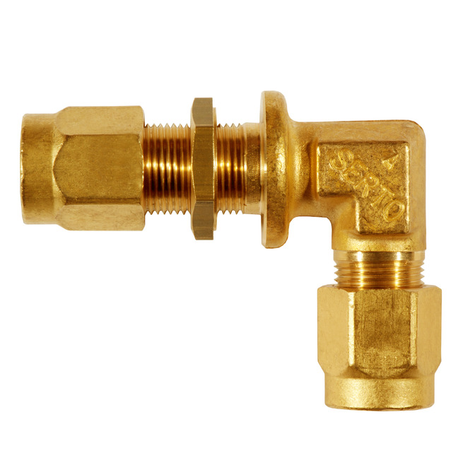 SERTO | Panel mount elbow union