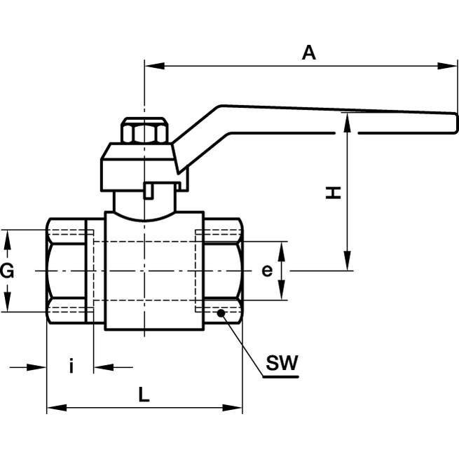 SERTO | Ball valve with full flow