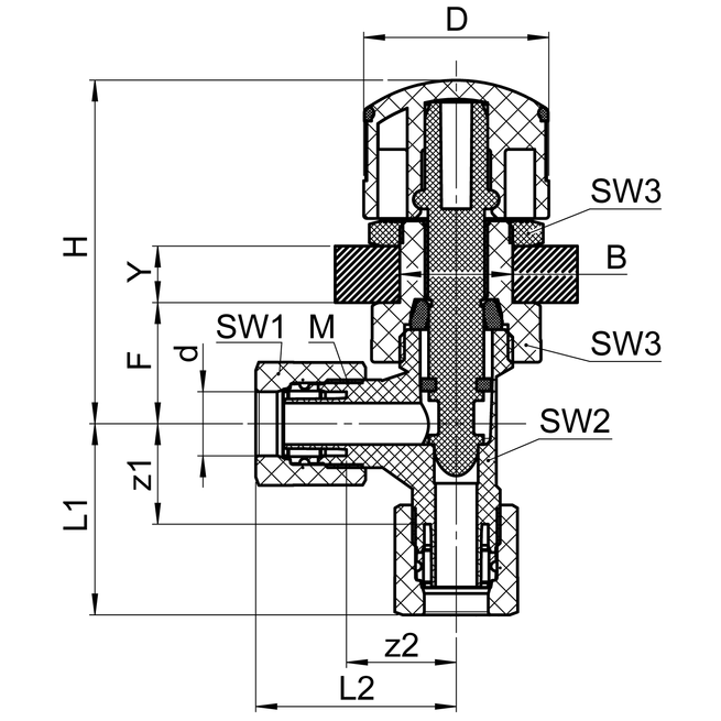 SERTO | Elbow regulating valve